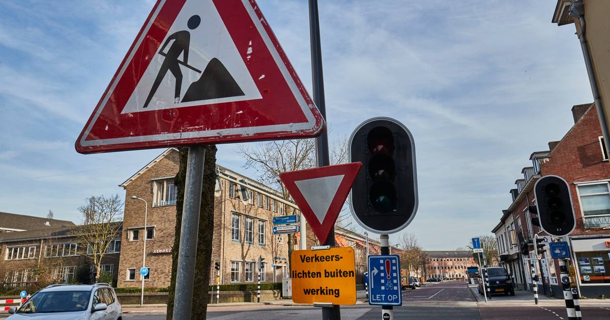 Die hekken bij die kapotte stoplichten: Zutphen moet het er nog even ...