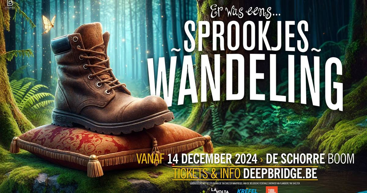 Stormloop op tickets voor nieuwe sprookjeswandeling in De Schorre | Boom | hln.be