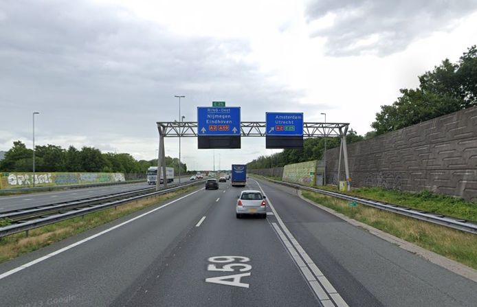Gevaarlijke verkeerssituatie op A59 blijft bestaan: Rijkswaterstaat ...
