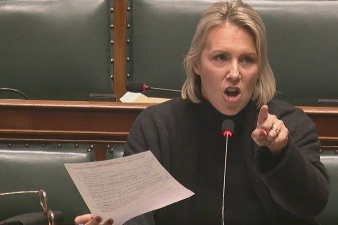 KIJK. Clash tussen minister van Defensie Ludivine Dedonder (PS) en MR ...