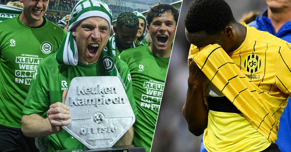 Zuigzoen voor Dick Lukkien na promotie FC Groningen, Roda JC treurt ...