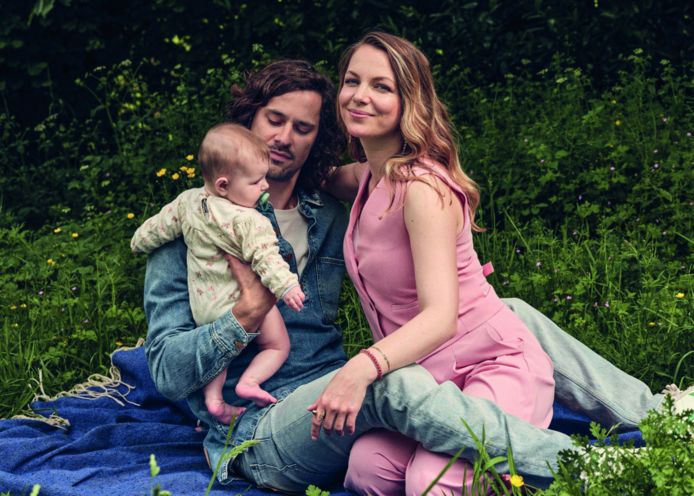 EXCLUSIEF. Journaliste Hannelore Simoens, thuis bij partner Mathias ...