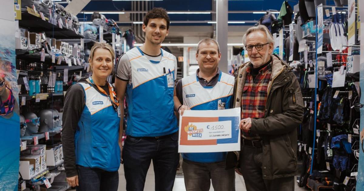 Decathlon schenkt 1.500 euro aan therapeutisch zwembad Dolfijntje ...