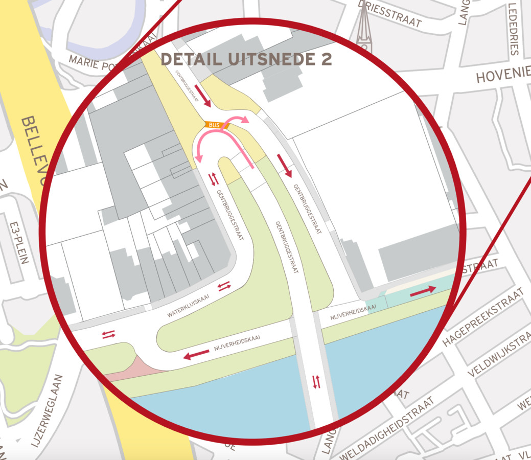 Na twee keer uitstel, gaat circulatieplan Gentbrugge deze maandag écht ... Na twee keer uitstel, gaat circulatieplan Gentbrugge deze maandag écht ...