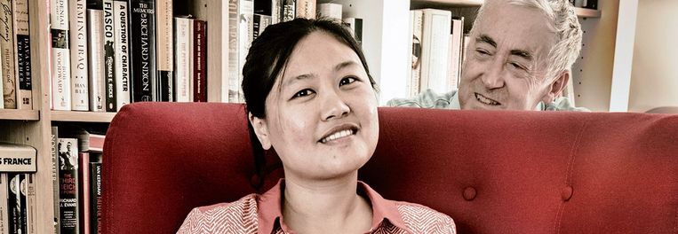 'Paul houdt van perfect kloppende modellen.' Cherchez la Femme: Yuemei Ji, mevrouw Paul De Grauwe