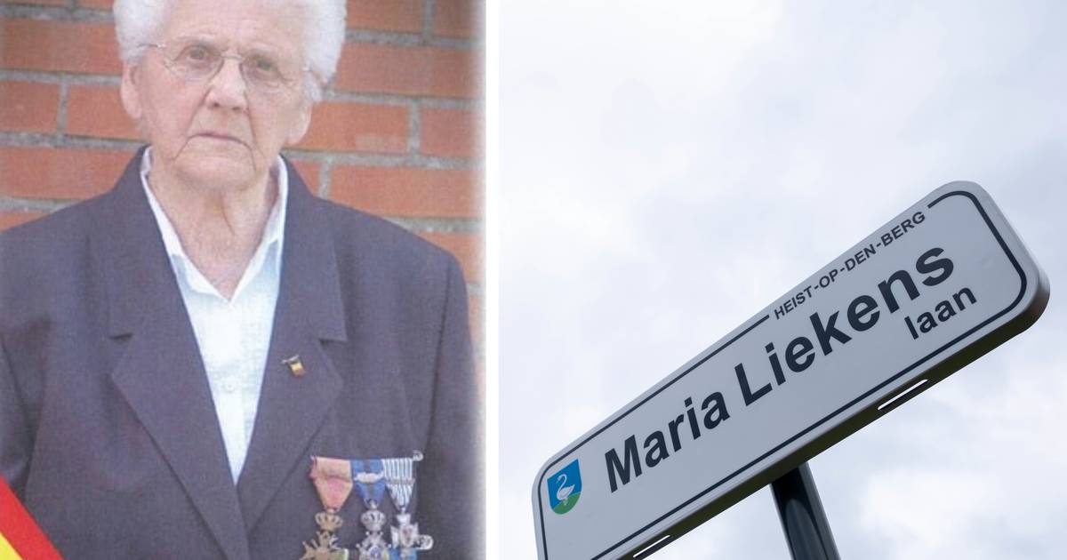 Inhuldiging van Maria Liekenslaan, een verwijzing naar Heistse ...