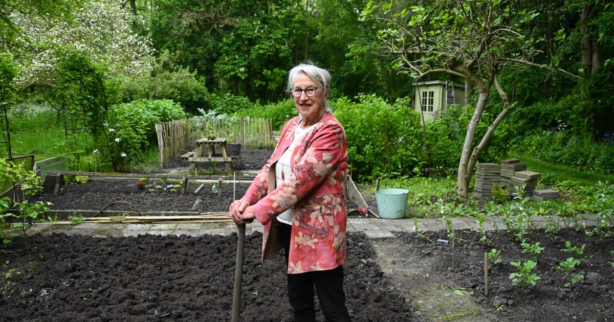 Adrie is op zoek naar enthousiastelingen die haar moestuin willen ...