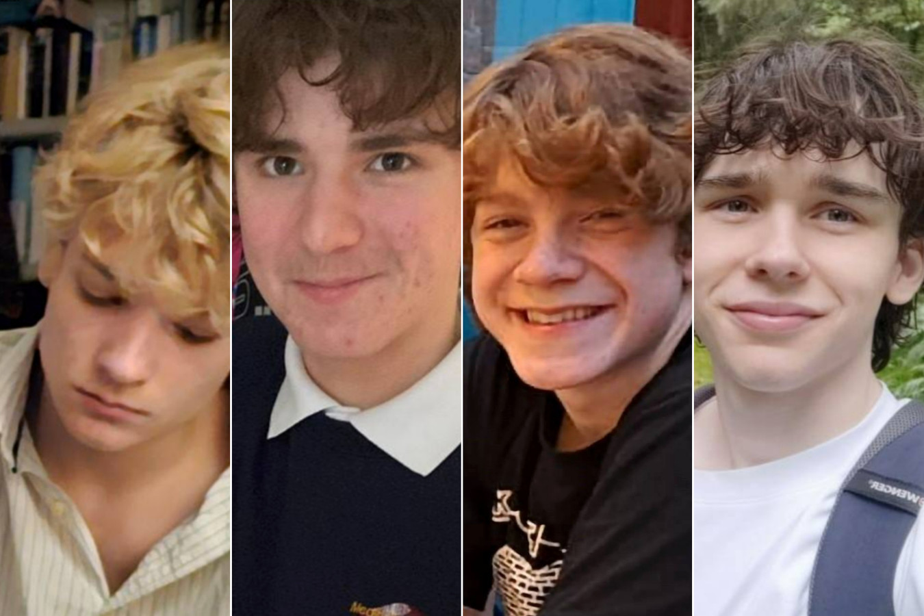 Vier tieners dood teruggevonden in verongelukte auto nadat ze gingen ...