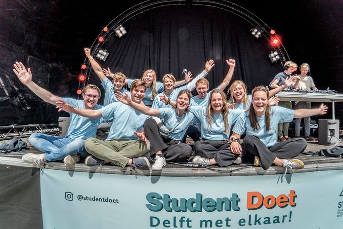 Studenten zijn dankbaar dat ze in Delft mogen studeren en willen iets ...