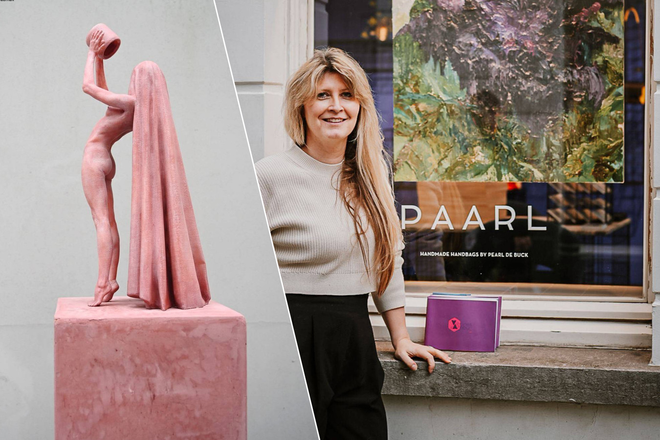 Geniet nog een week lang van 76 kunstenaars langs de route van Vitrines ...