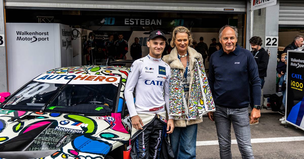 Prinses Delphine ontwerpt opnieuw Art Car voor Esteban Muth in DTM ...