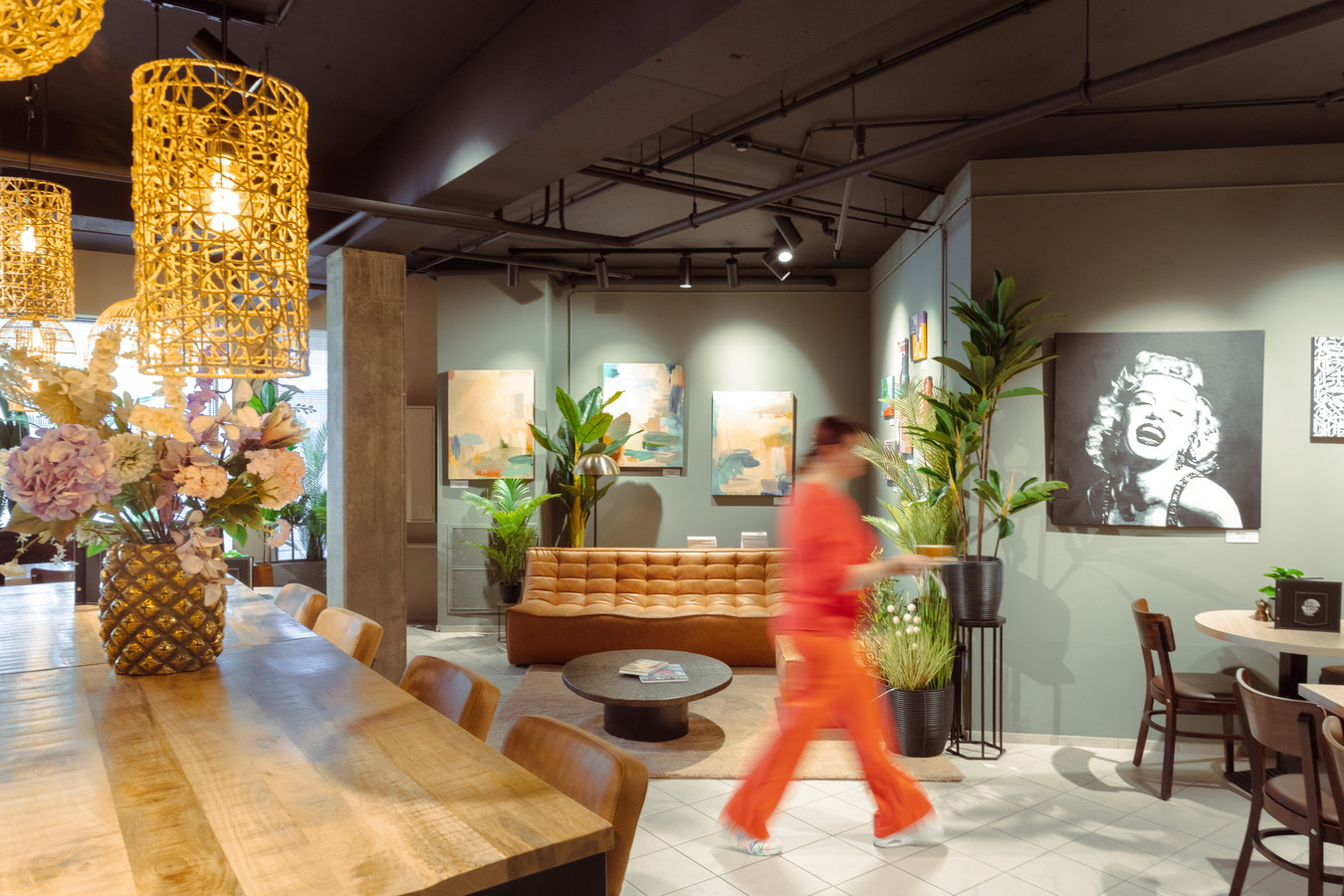 Modezaak SKM geeft bistro artistiek jasje: “Verfijnd en inspirerend ...