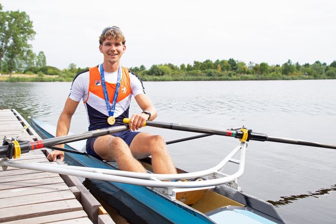Terneuzenaar Mats van Sabben roeit met ijzeren discipline naar WK-goud ...