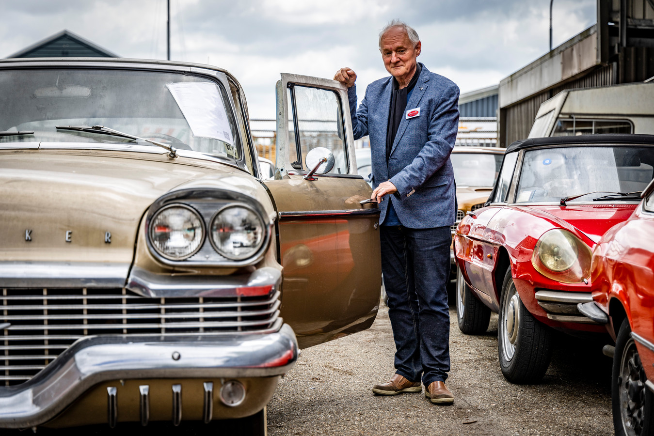Oldtimers uit barnfind in Nederland zijn drie dagen te bekijken voor ...