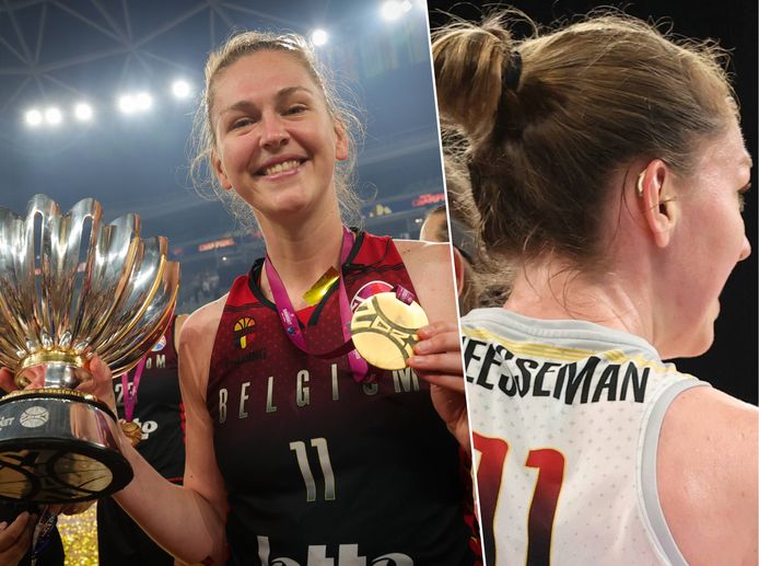 PORTRET. Emma Meesseman (30), basketbalster met hoorapparaat en een ...