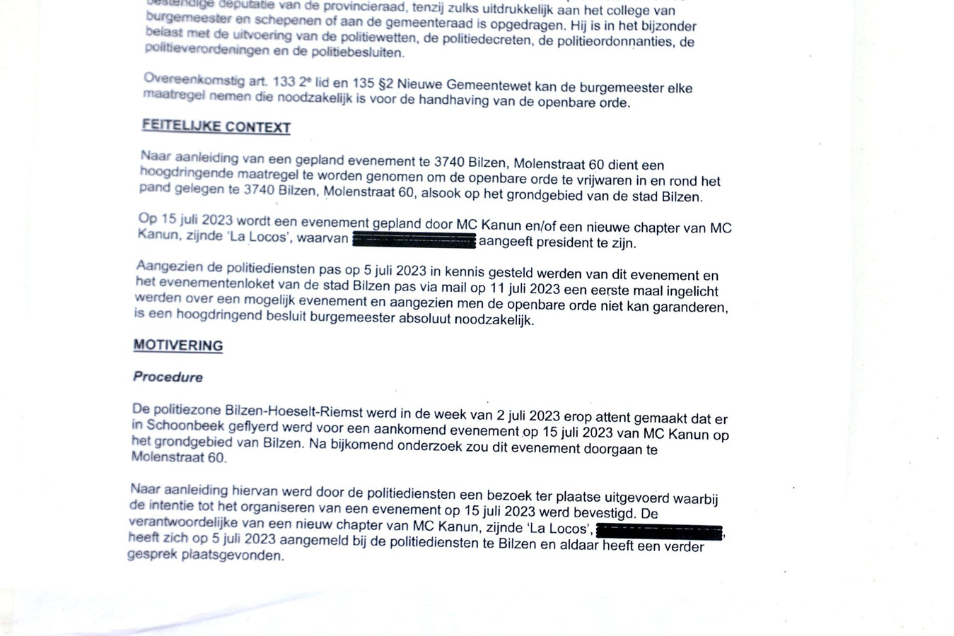 Na de mislukte inhuldiging van hun clubhuis: wie is Kanun MC, de nieuwe ...