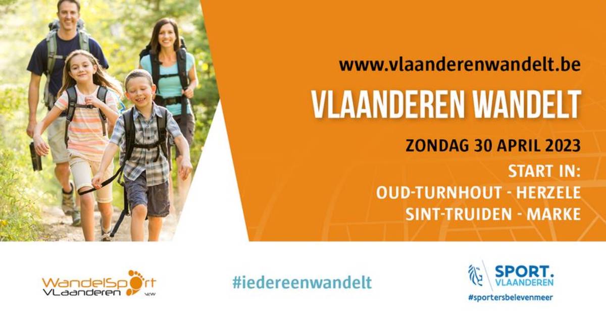 WSK Marke stelt op Vlaanderen Wandelt zes nieuwe wandellussen voor ...