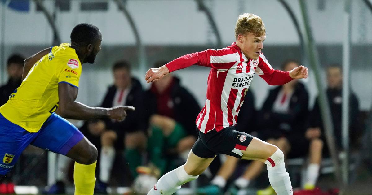 Yorbe Vertessen terug bij Jong PSV na zware periode: ‘Nu lijkt alles in ...