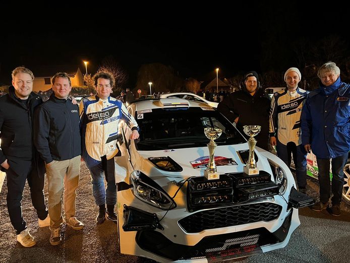 Enzo Ide rijdt in zijn eerste rally meteen naar het podium | Sport in ...