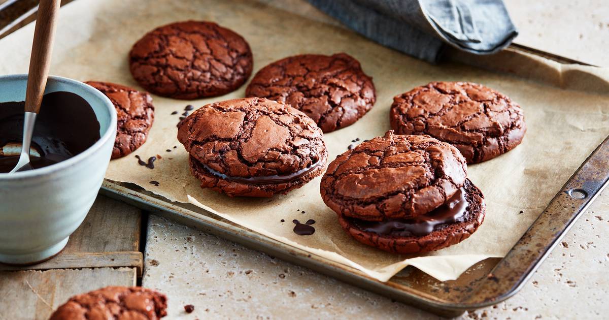 American Chocolate Brownie Cookies... mét appelsien | Nina kookt | hln.be