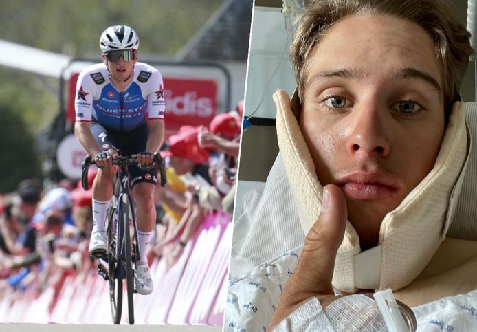 Ilan Van Wilder doet oproep na zware crash en kaakbeenbreuk in Luik ...