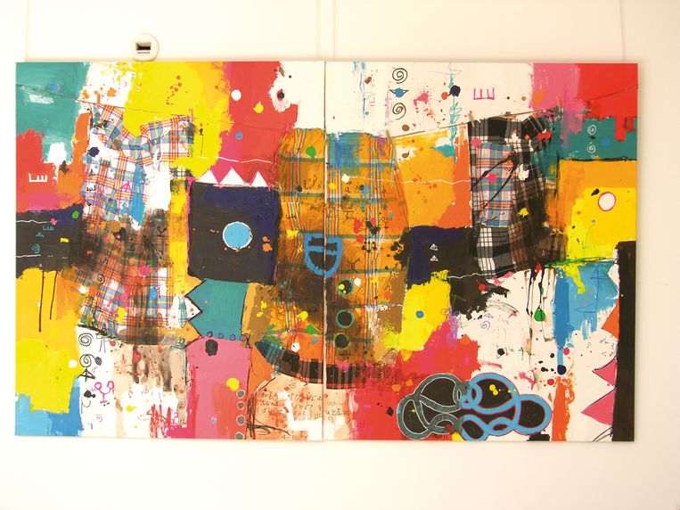 Werk van Marcel Pinas, nazaat van de marrons, nu prominent te zien in ...