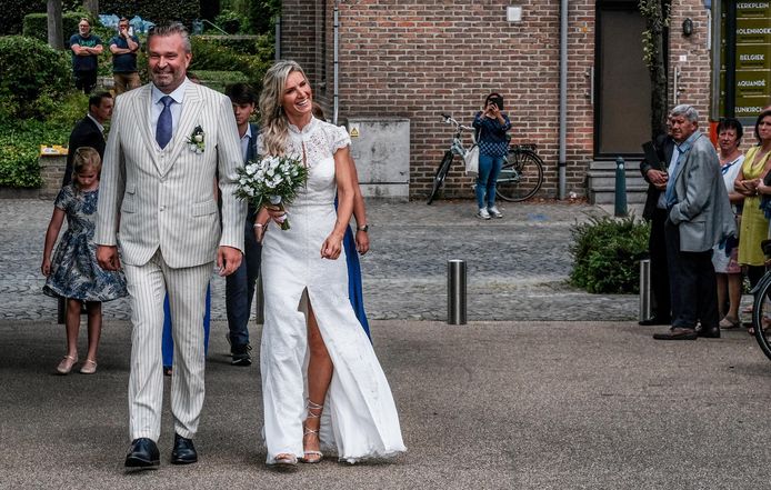 Burgemeester Claude Croes gehuwd met zijn Evelyne: “Mooi hoeveel ...