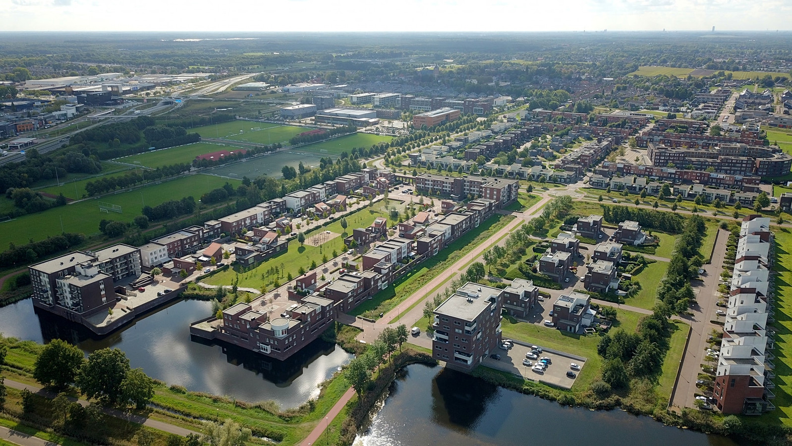 Geen vrijliggende busbaan, maar wel extra groen in Landgoed Driessen ...
