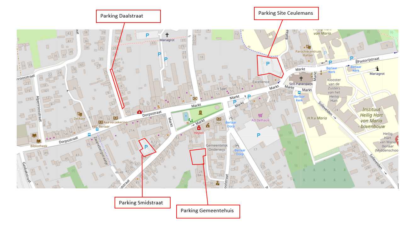 Alleen kortparkeren mogelijk in Berlaar-Centrum vanaf 22 augustus ...