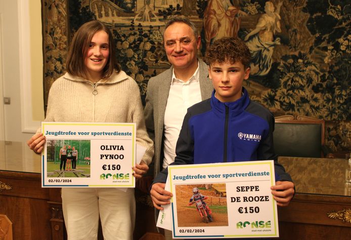 Eetfestijn bij Sportlaureaat Jeugd en Belgisch kampioen motorcross ...
