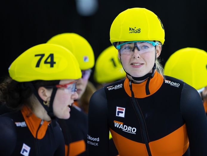 Shorttrackster Lancee, ooit een toptalent, heeft nu letterlijk geen ...
