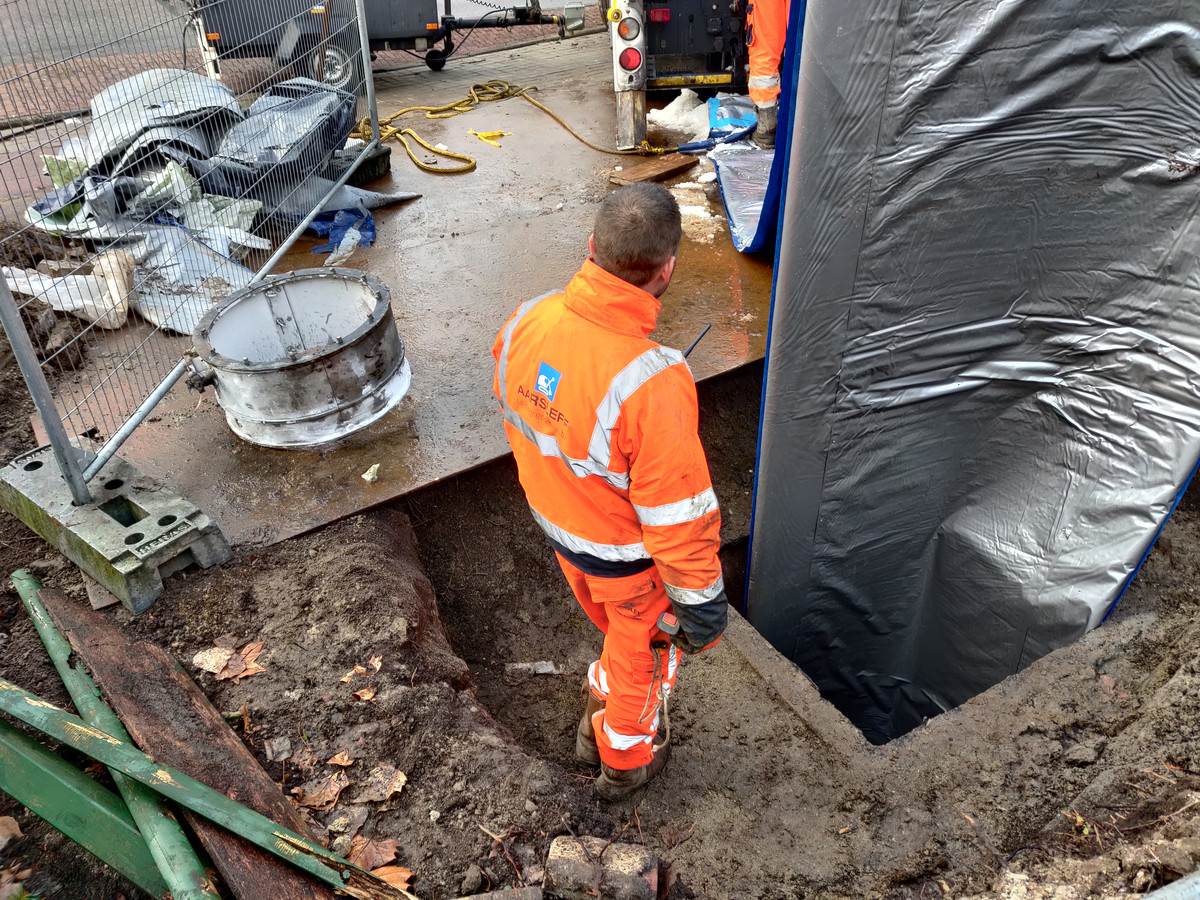 Riool krijgt nieuwe jas waardoor de straat niet helemaal open hoeft ...