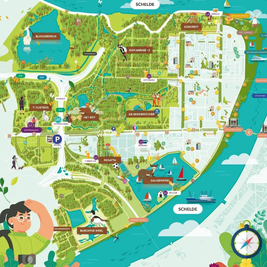 Natuurpunt organiseert wandeling op Linkeroever en zoekt vrijwilligers ...