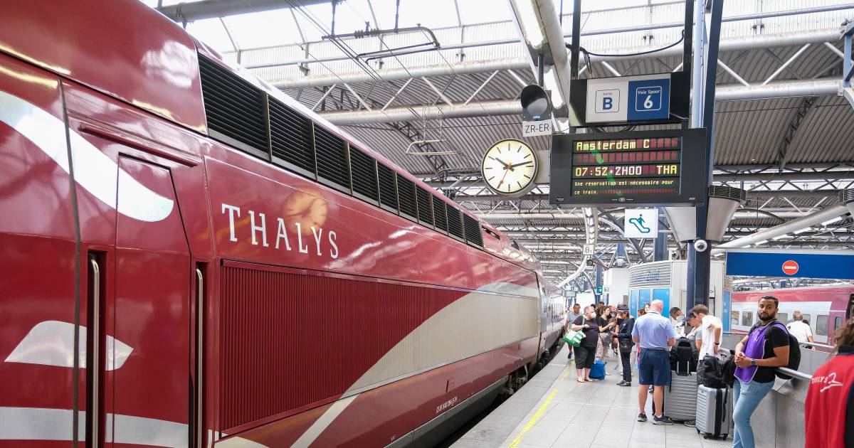 Problemen met Thalys houden aan: komende periode minder treinen van en ...
