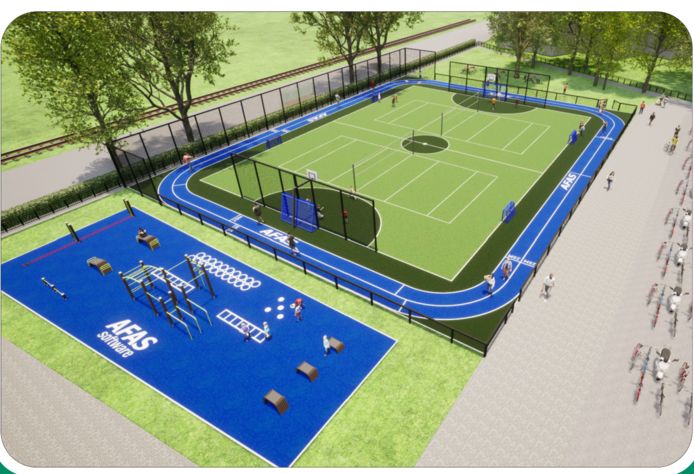 Naast nieuw schoolgebouw krijgen leerlingen van GSG Guido ook een ...