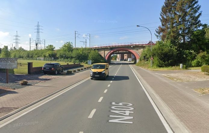 Eenrichtingsverkeer door werken op Steenweg N405 tussen Hertstraat en ...