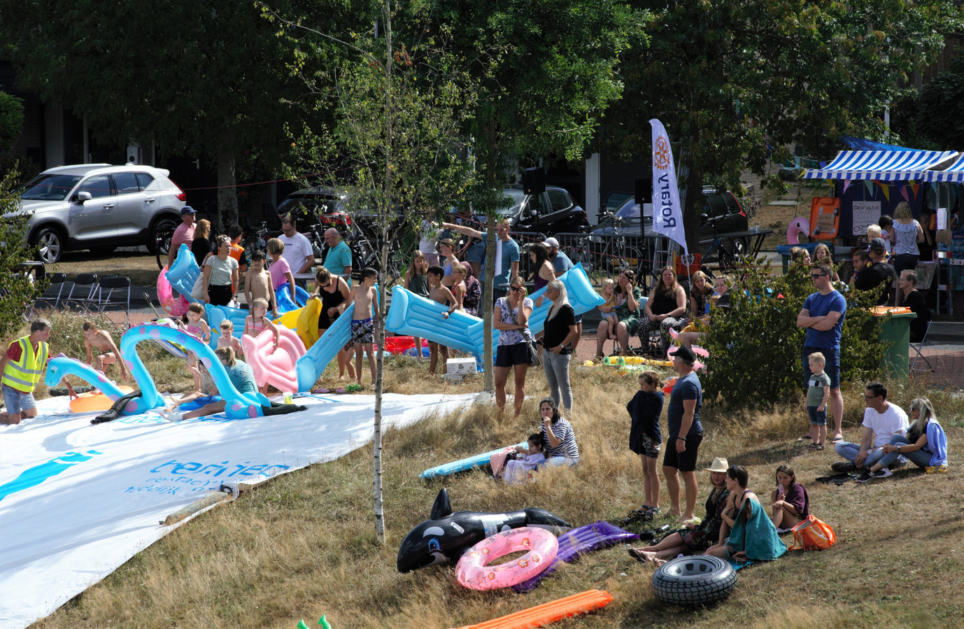 Renkum Down Hill opnieuw een succes: volop waterpret voor honderden ...