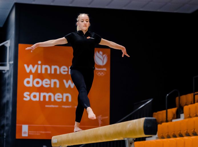 Turnster Sanne Wevers blij dat ze weer onderdeel van EK-ploeg is ...