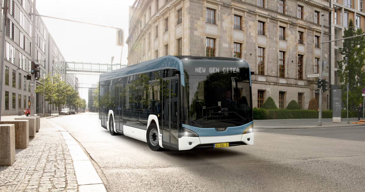 VDL toont nieuwe elektrische stadsbus: lichtgewicht en energiezuinig ...