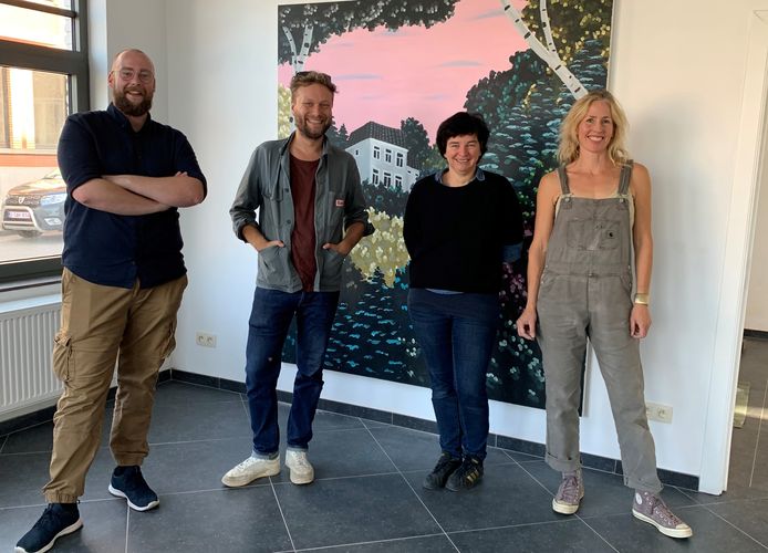 CAS ontvangt vier hedendaagse kunstenaars | Zottegem | hln.be