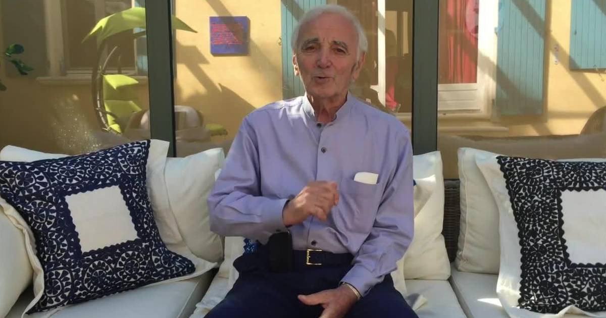 Charles Aznavour (92) kijkt uit naar afscheidsconcert in Antwerpen ...