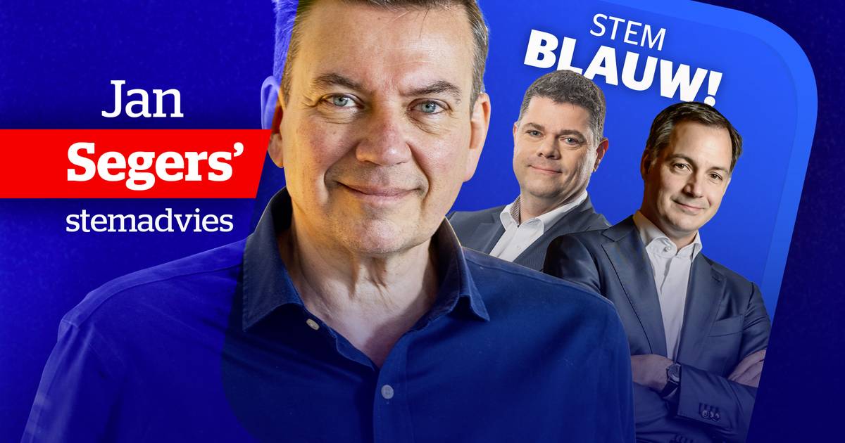 COLUMN. Jan Segers geeft stemadvies: “Stem blauw!” | Jan Segers | hln.be