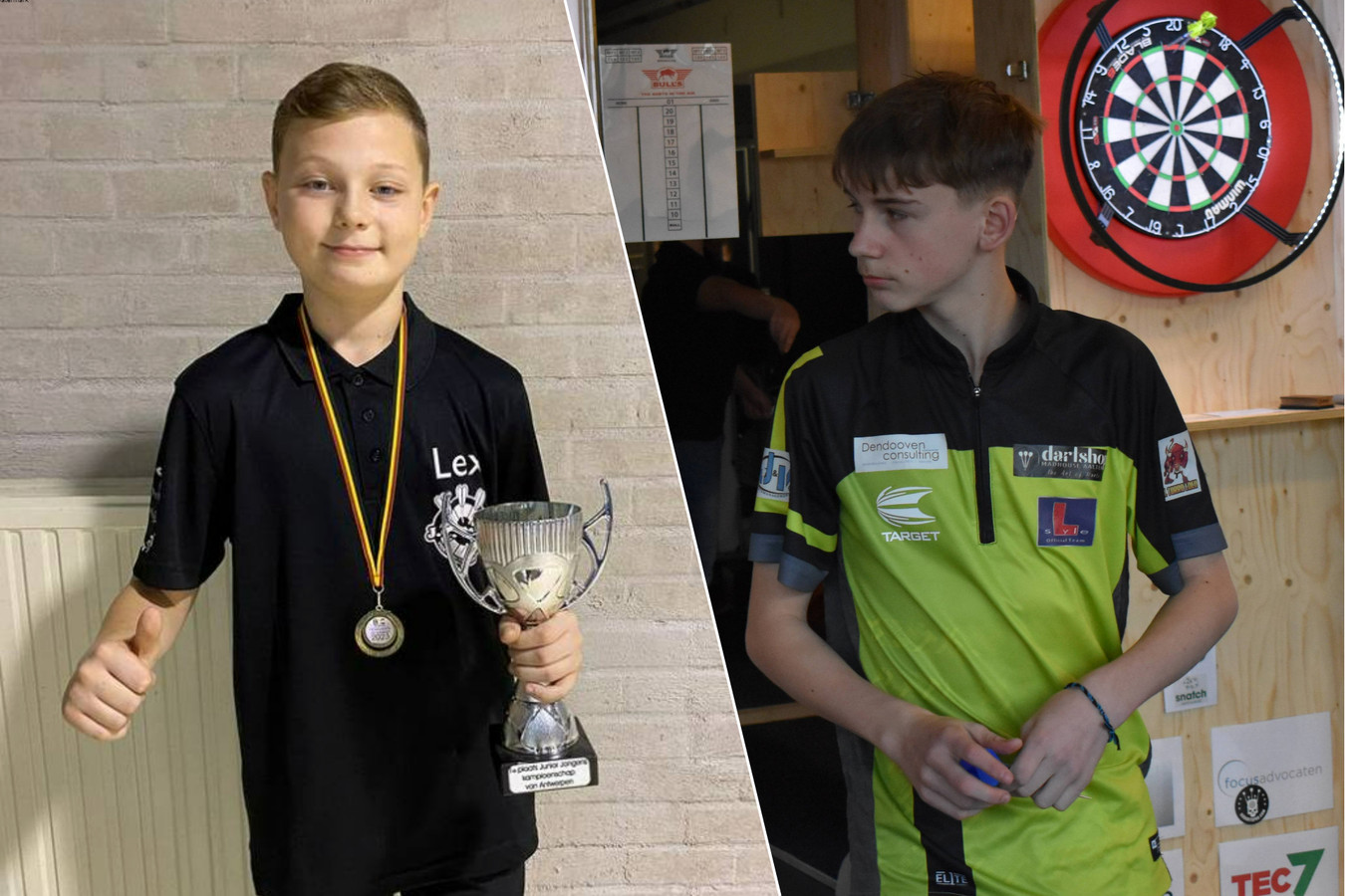 NEXT GEN DARTS. Neefje van Erik Clarys en 16-jarige die 5u per dag traint: zij zijn de toekomst ...