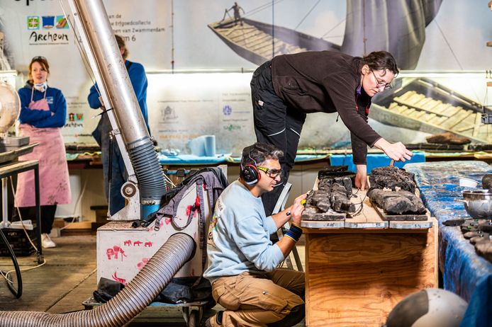 Hoe 2000 jaar oude Romeinse schepen worden opgeknapt, mét krabbetjes ...