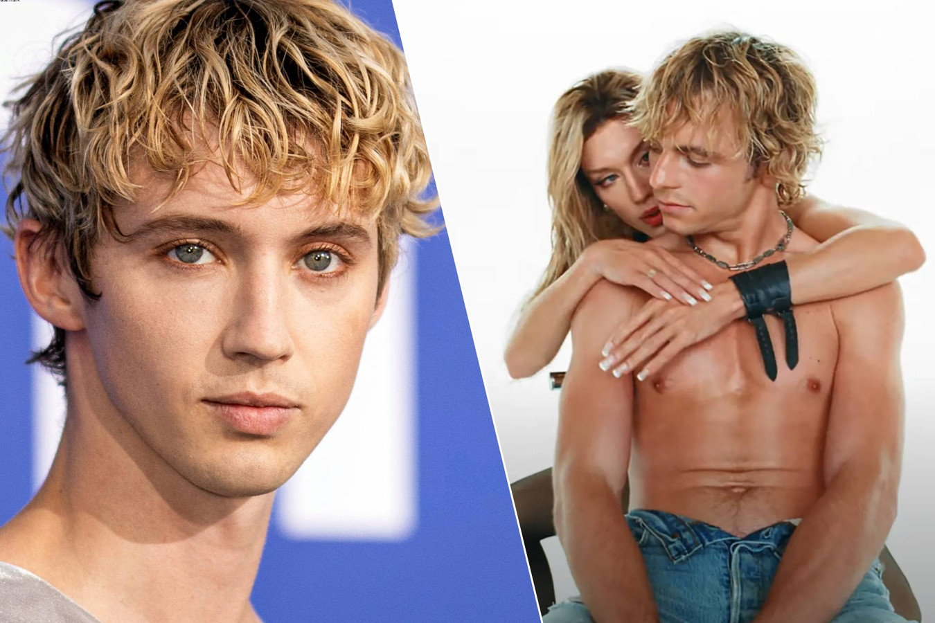 Onherkenbare Troye Sivan Verleidt Ross Lynch In Drag Voor Videoclip ‘one Of Your Girls Foto