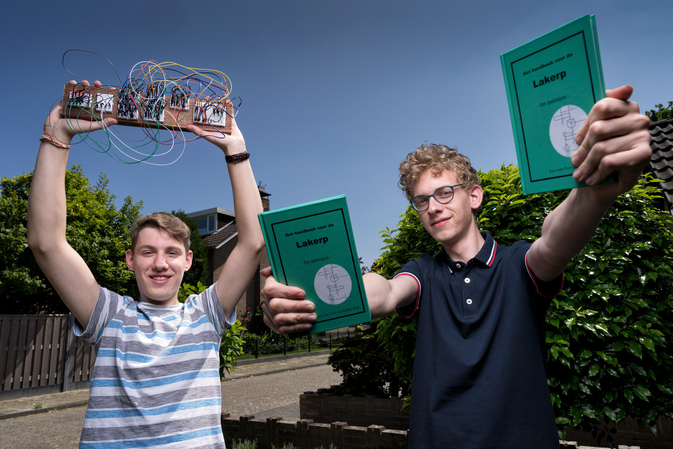 Sander en Lars uit Sprang-Capelle bedenken eigen taal: 'Alles is anders ...