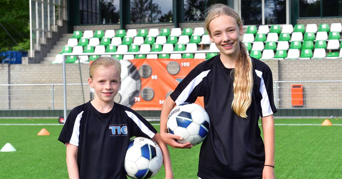 Inge (11) en Lianne (13) willen Oranje Leeuwinnen achterna: ‘Zelf ...