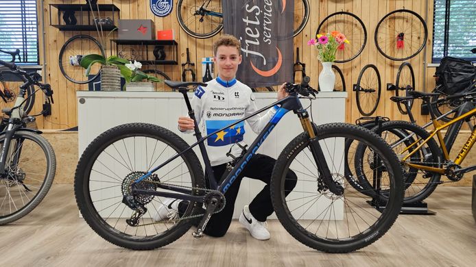 Lars Peers (13) is Europees Kampioen Mountainbike: “Toen ik klein was ...