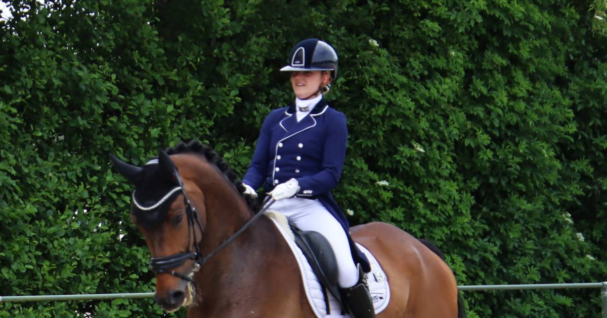 Dressuurzege Megan Riemens met paard Kashmir: ‘Hij is een echte ...
