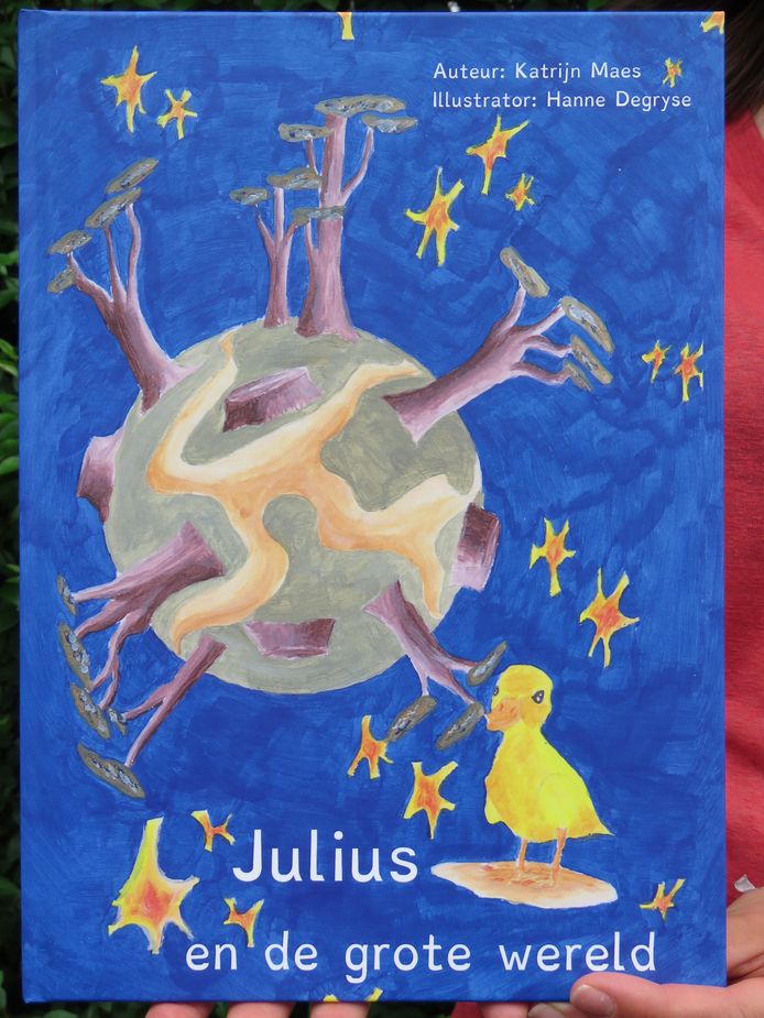 Hanne en Katrijn willen met prentenboek ‘Julius en de grote wereld ...